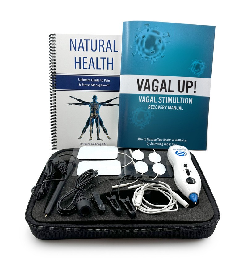 Dolphin Neurostim Professional Blue Tip (BT) Single Kit + Vagal Stim ...